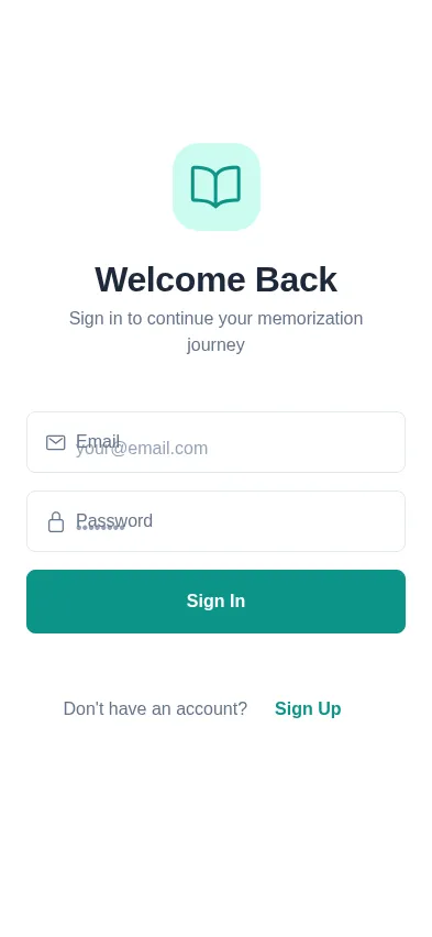 Text Hide & Recall App