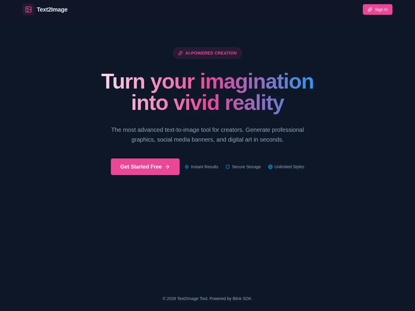 Text2Image Tool
