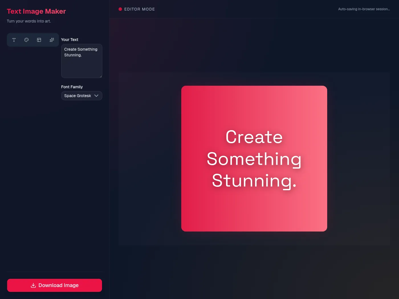 Text Image Maker