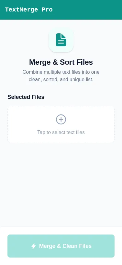 TextMerge Pro Android