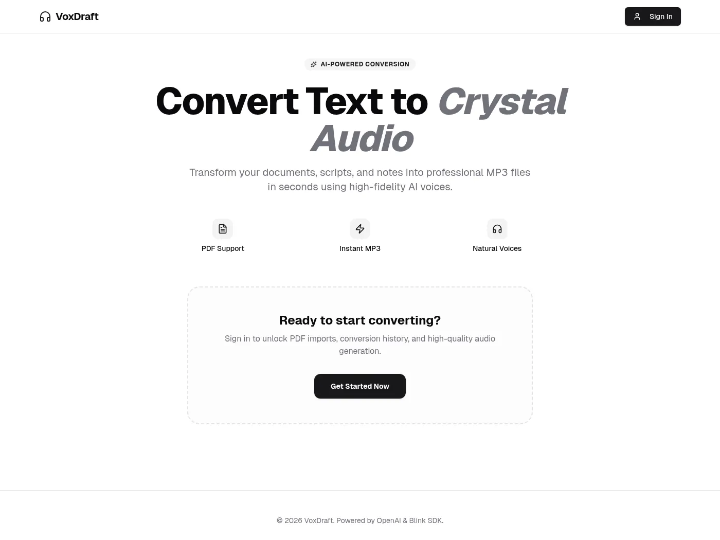 Text to MP3 Converter
