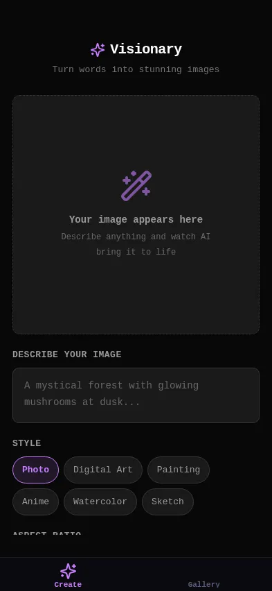 Visionary Image Maker