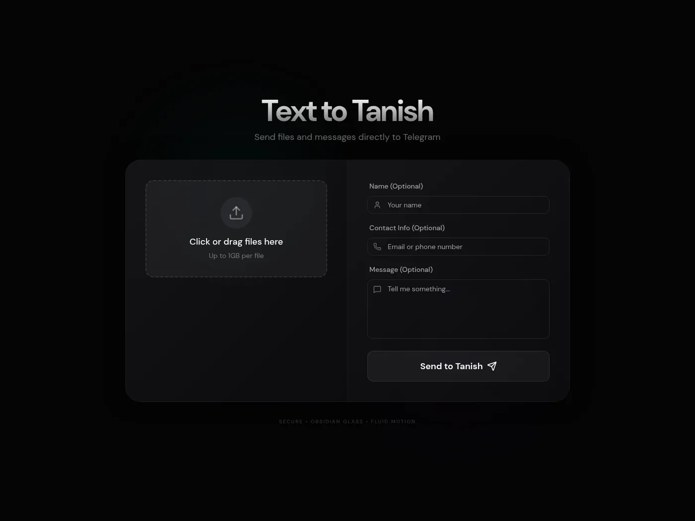 Text to Tanish