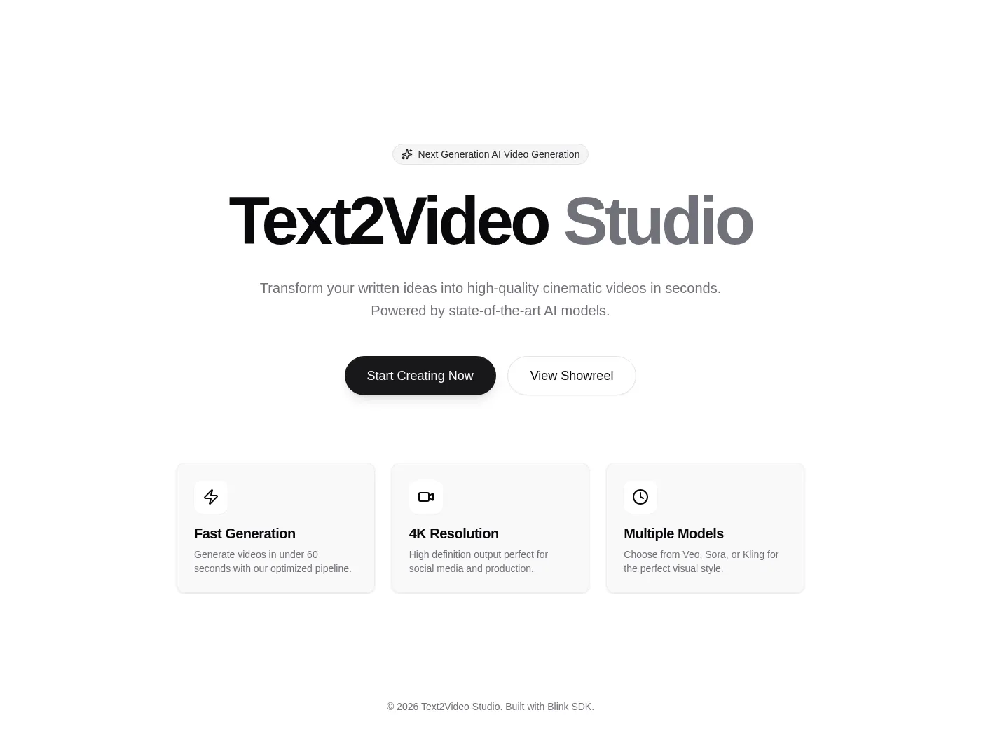Text2Video Studio