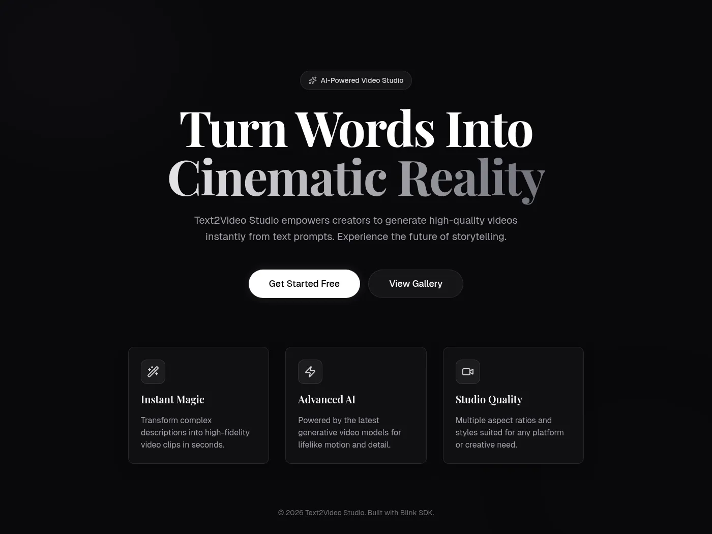 Text2Video Studio