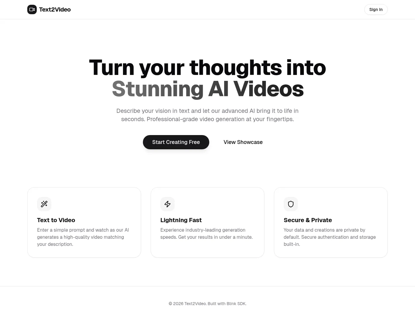 Text2Video Maker