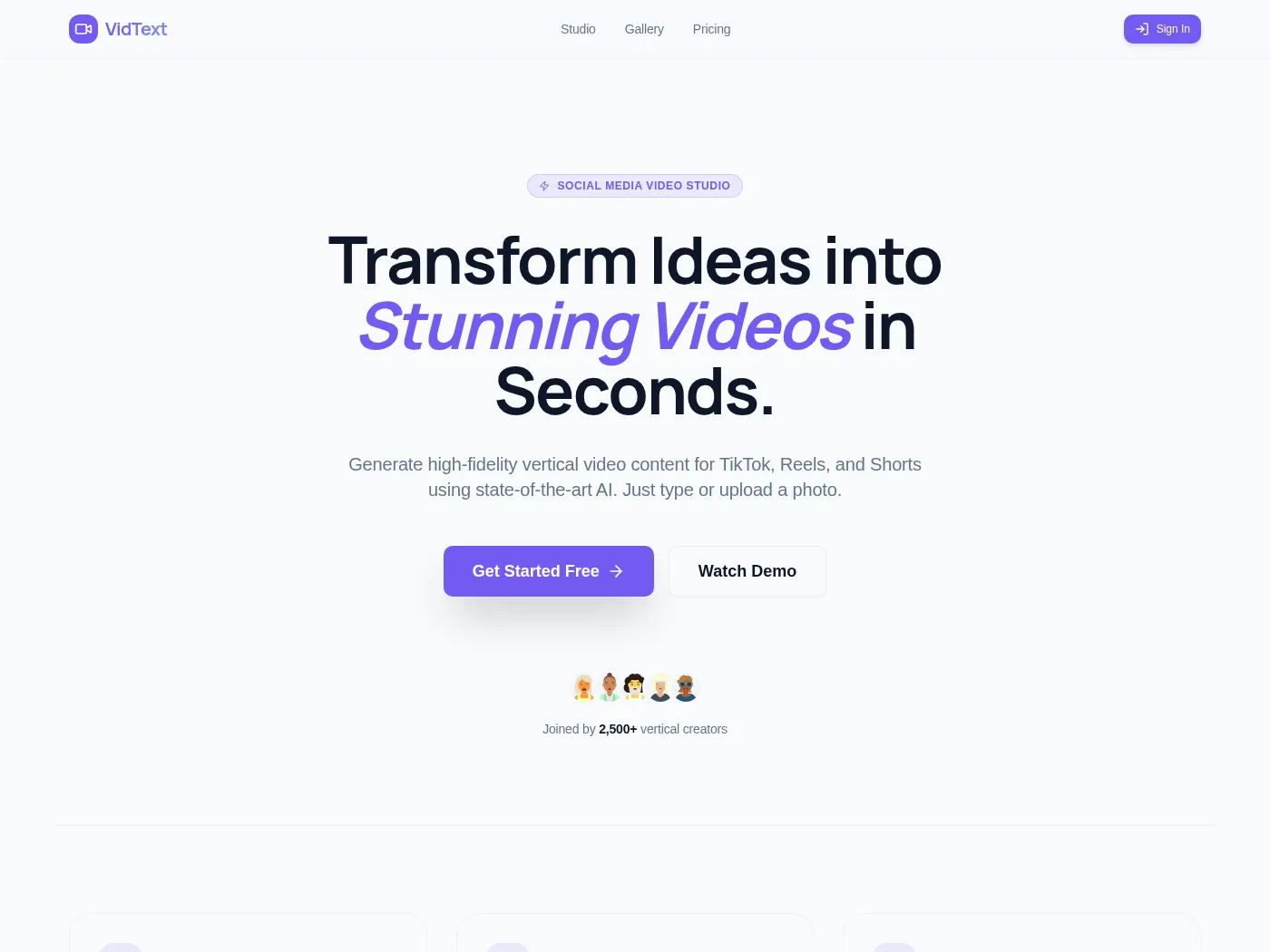 VidText Generator