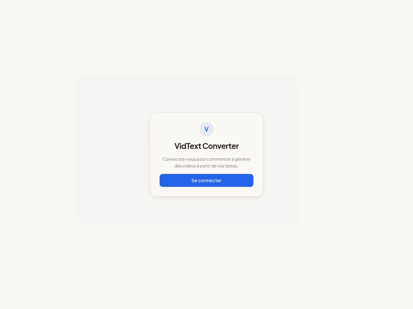 VidText Converter