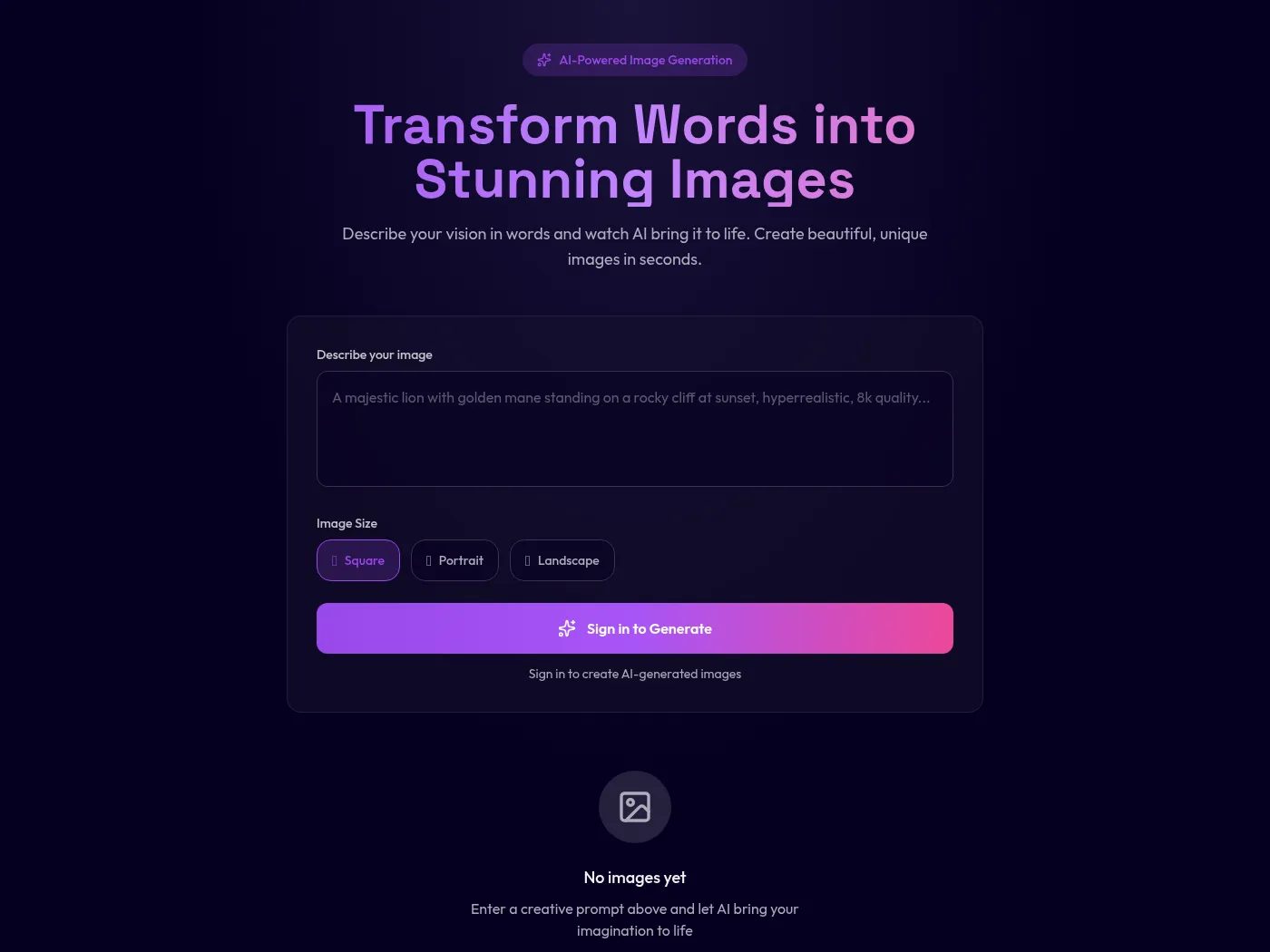 Text2Image AI