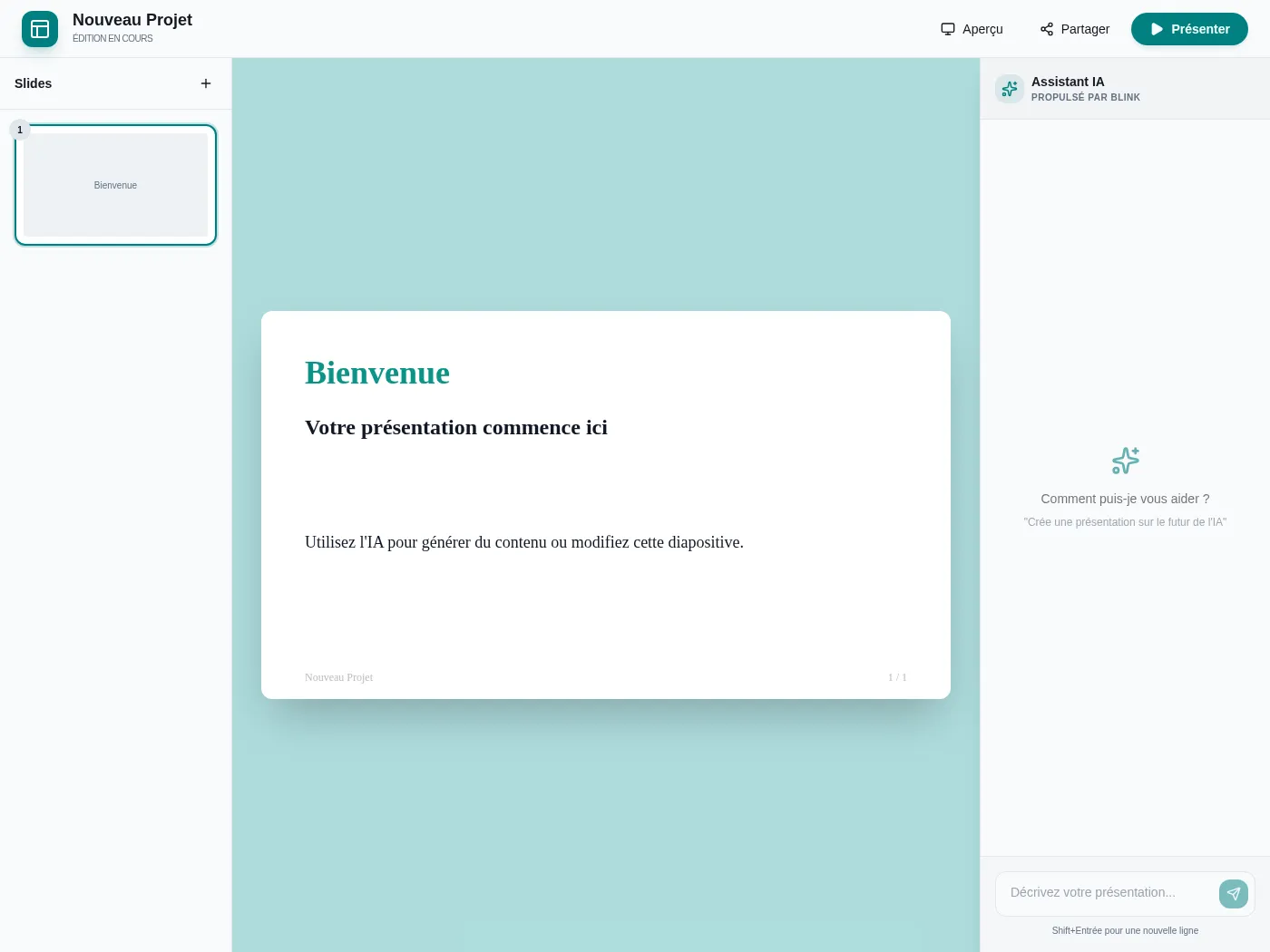Text2Slides Generator