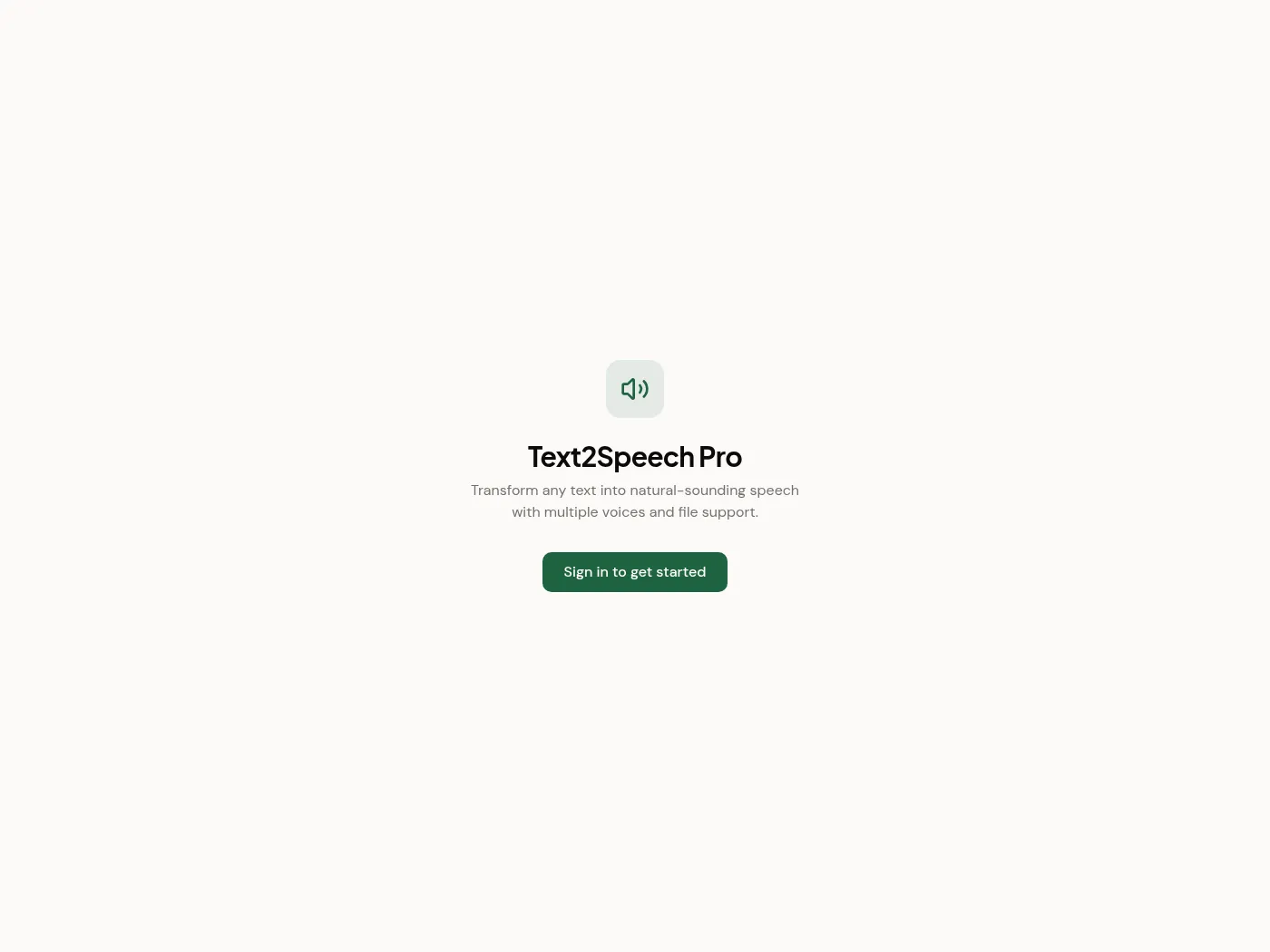 Text2Speech Pro