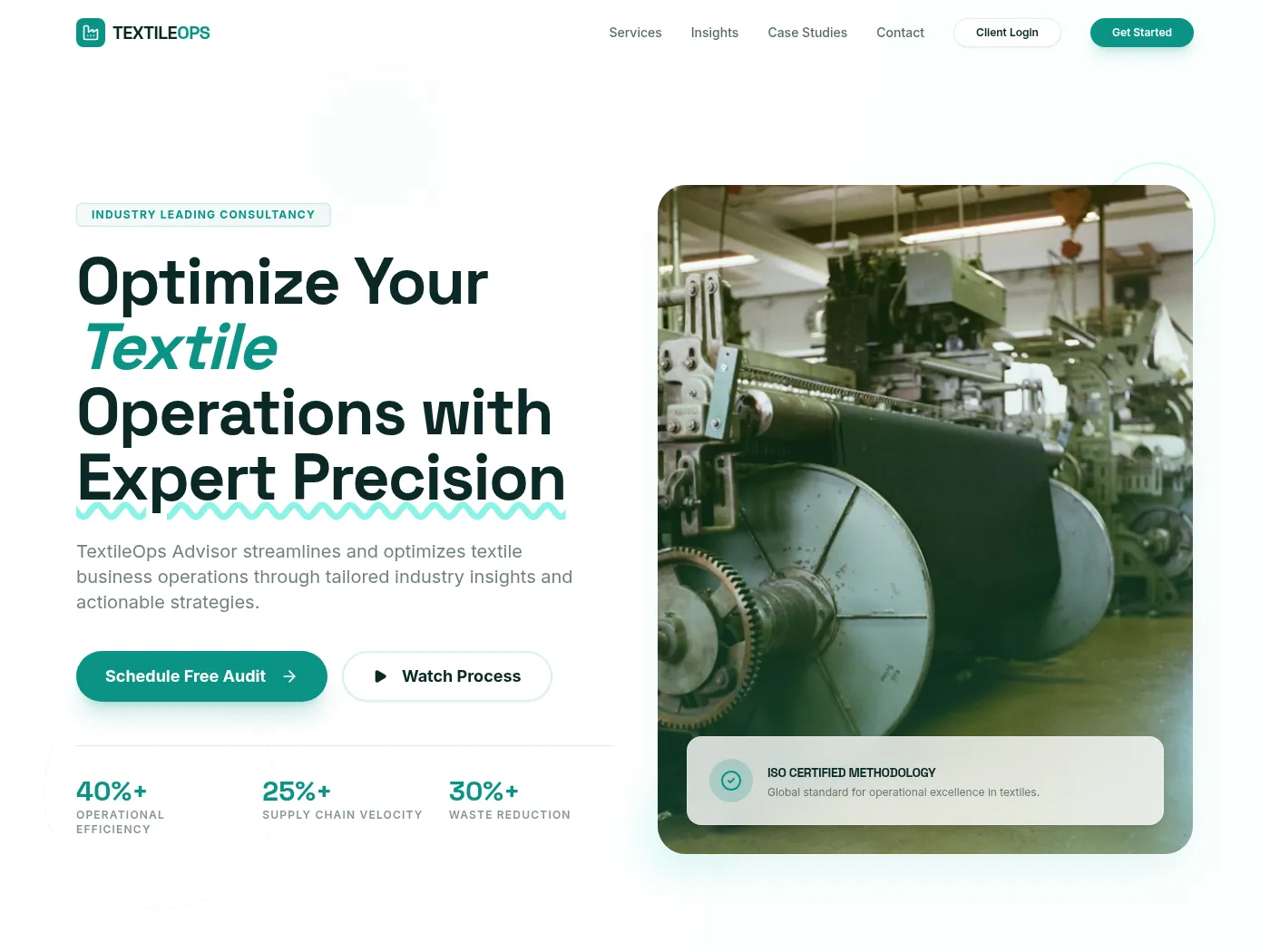 TextileOps Advisor