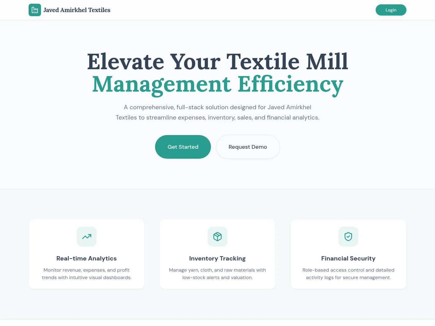 Textile Mill Manager