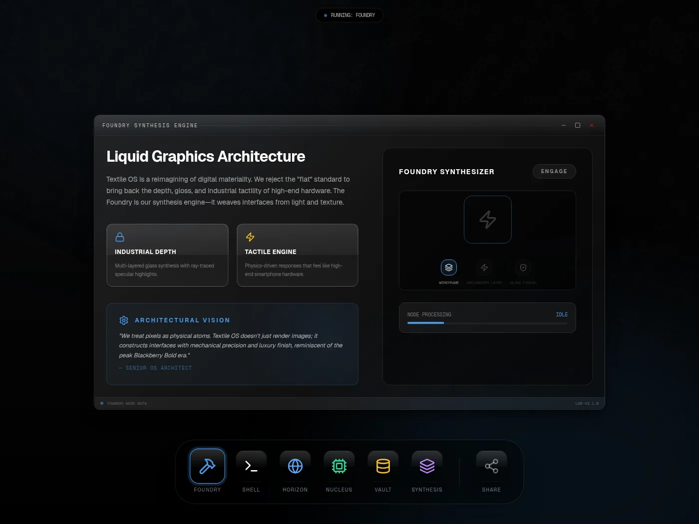 Textile OS Synthesis