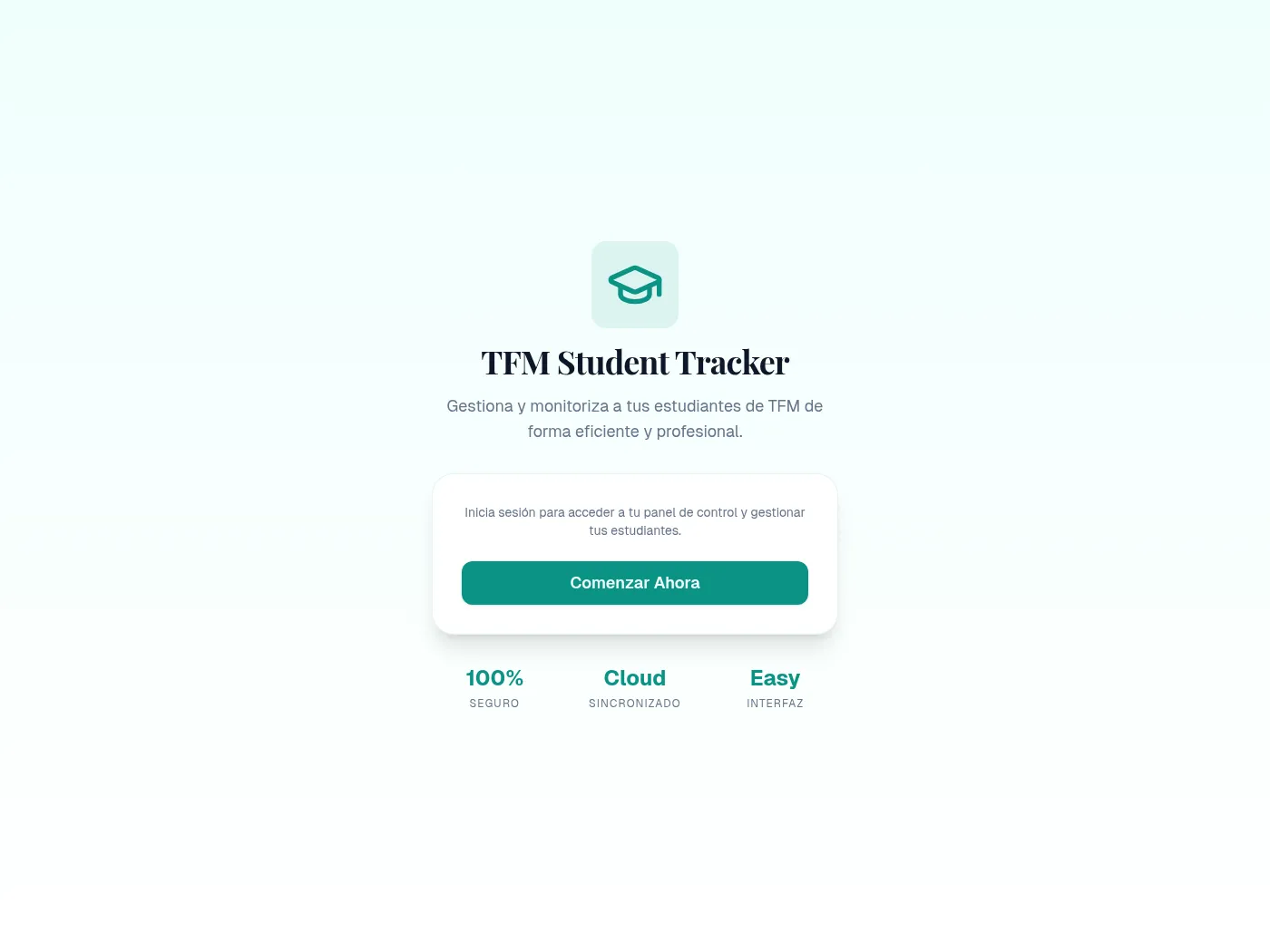 TFM Student Tracker