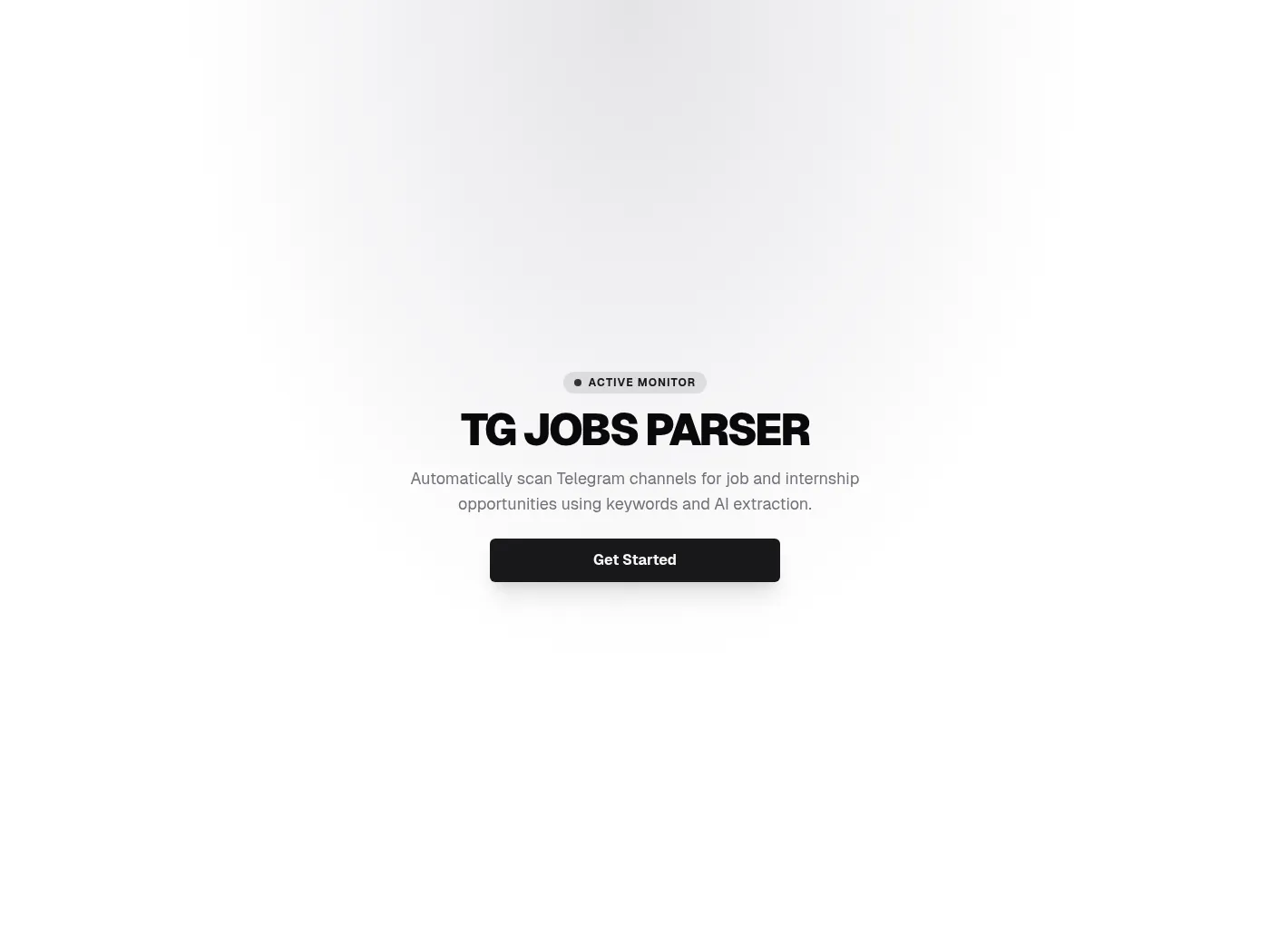 TG Jobs Parser
