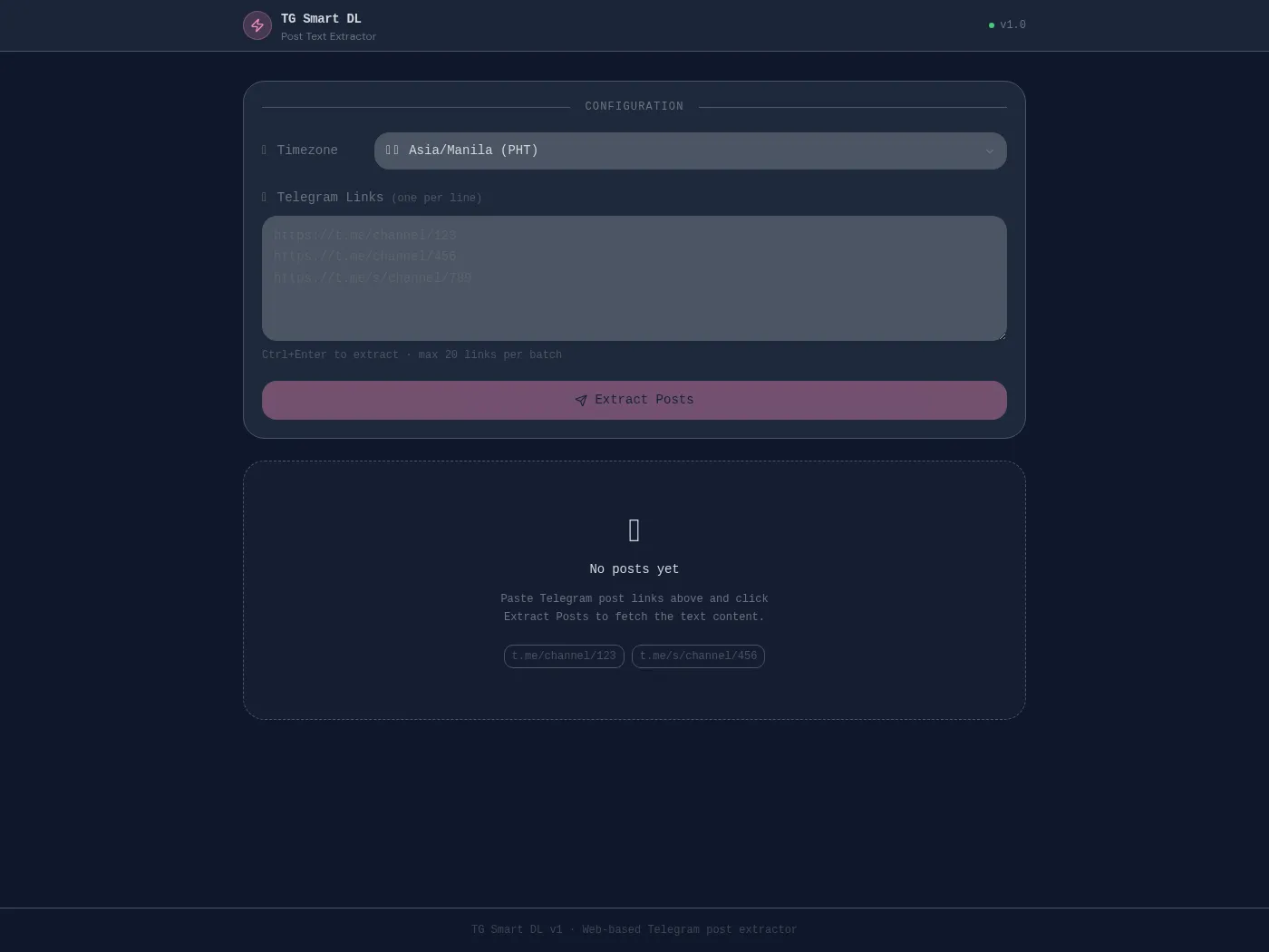 TG Smart Downloader