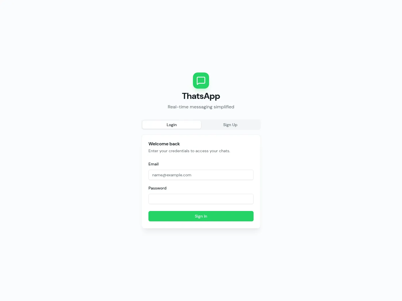 ThatsApp Messenger