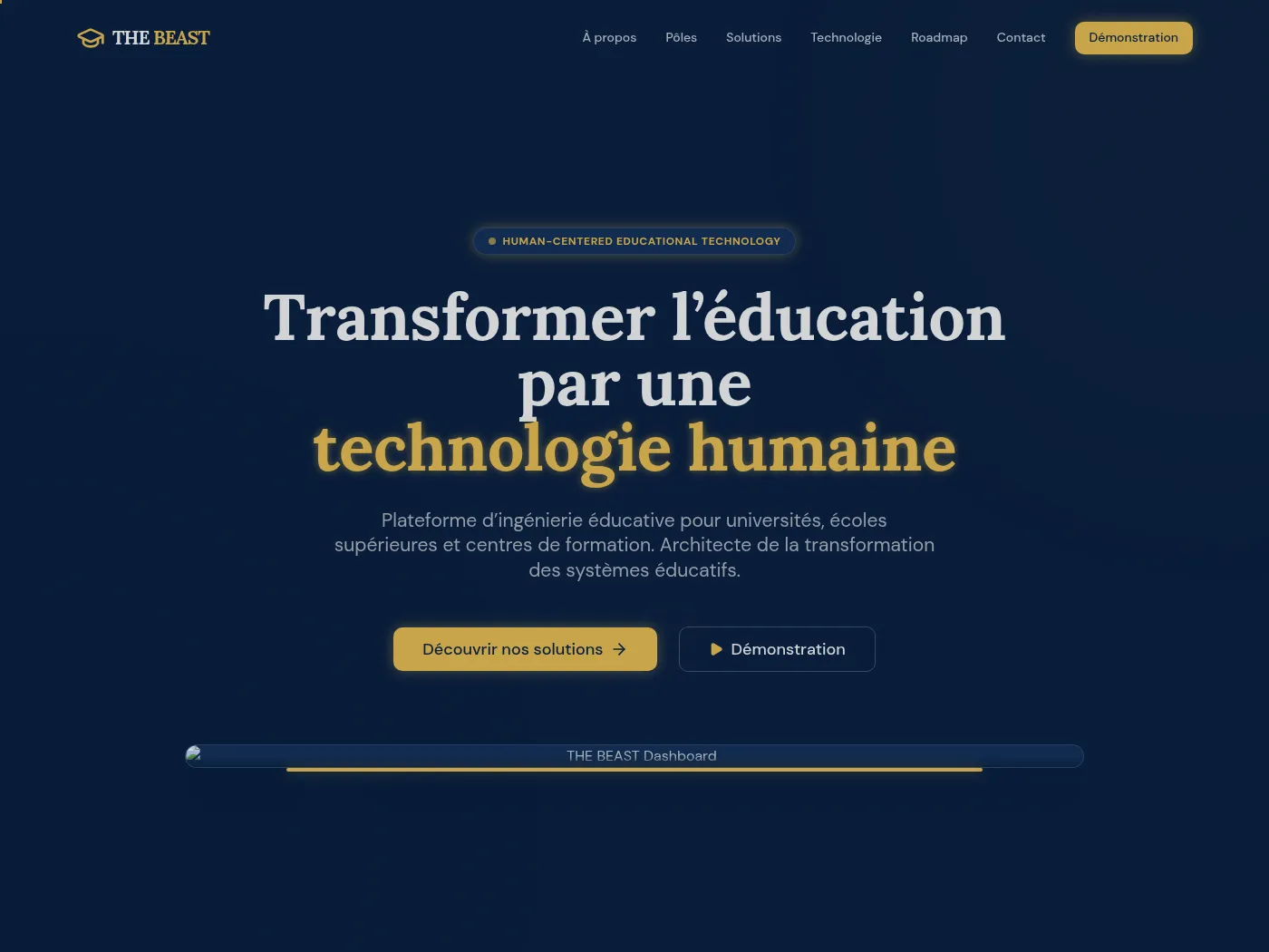 THE BEAST EduTech Site