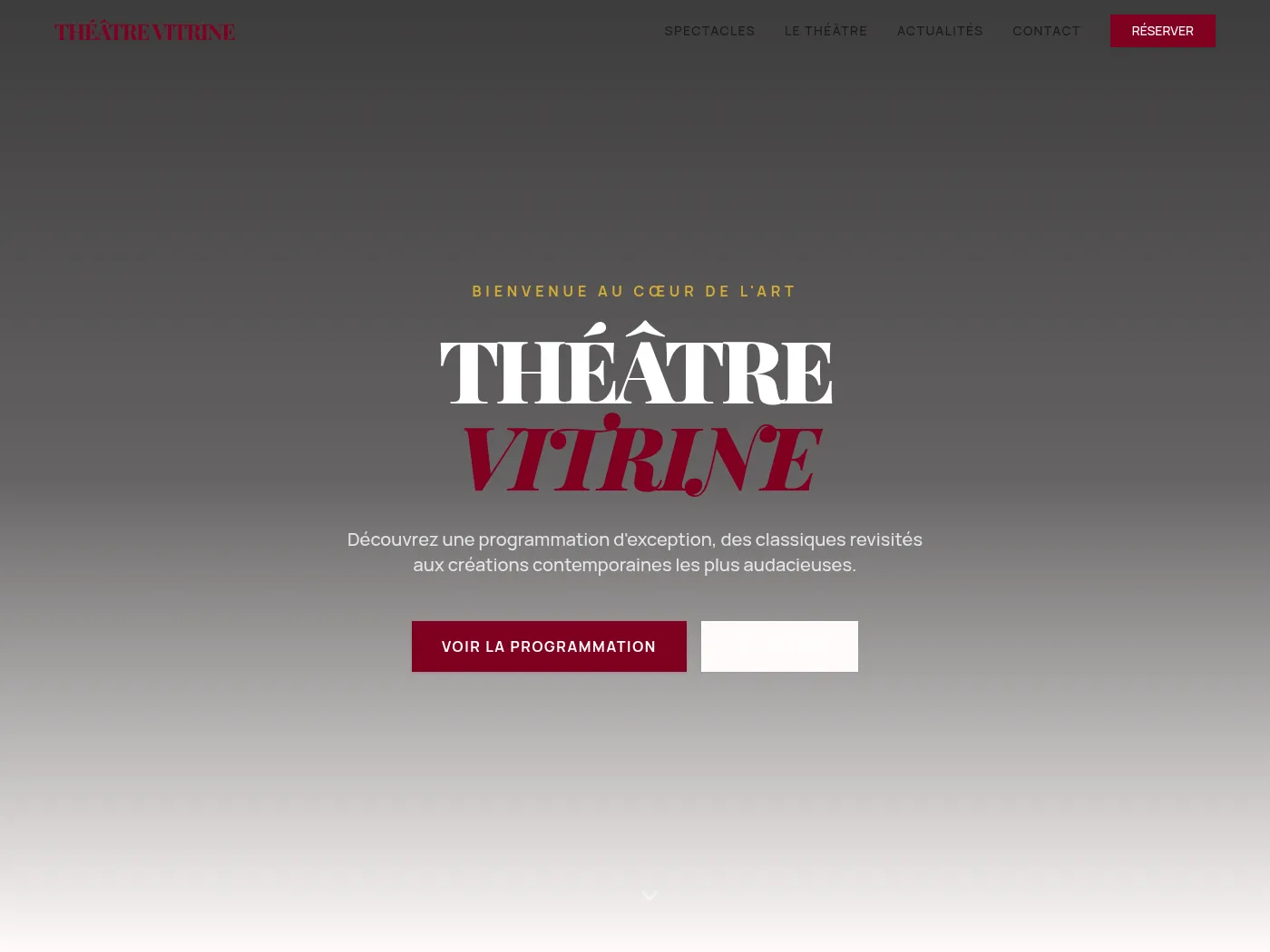 Théâtre Vitrine Site