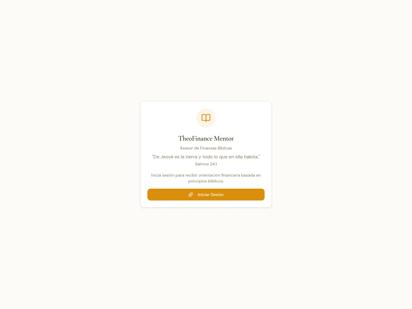 TheoFinance Mentor Bot
