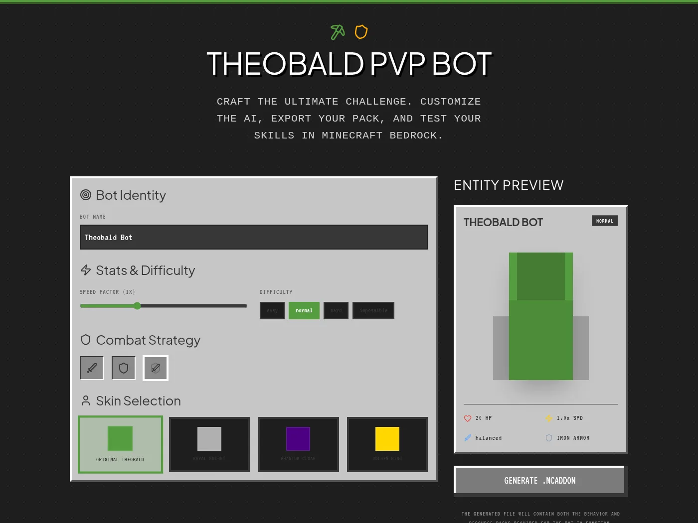Theobald PvP Bot