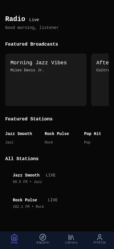 THEOLEE Radio App
