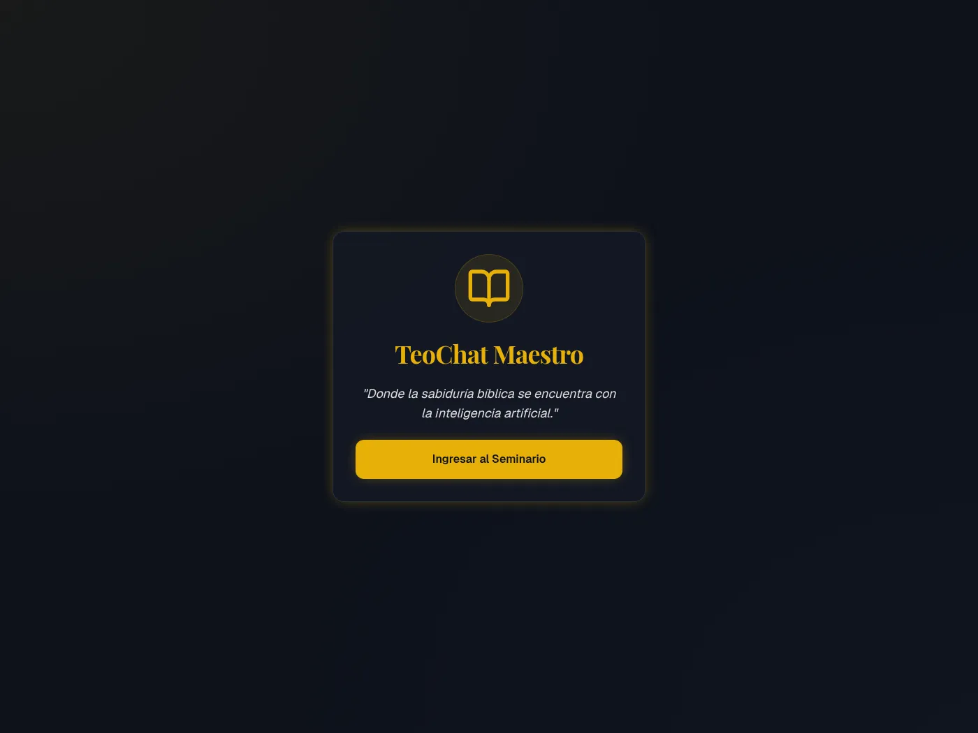 TeoChat Maestro