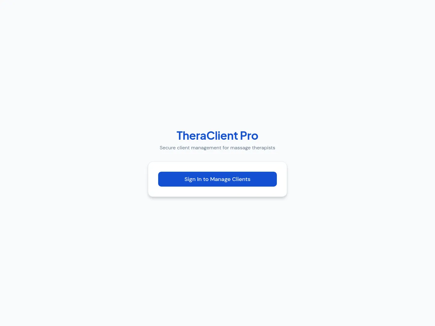 TheraClient Pro