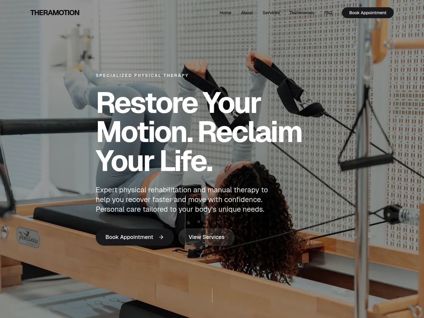 TheraMotion Webpage