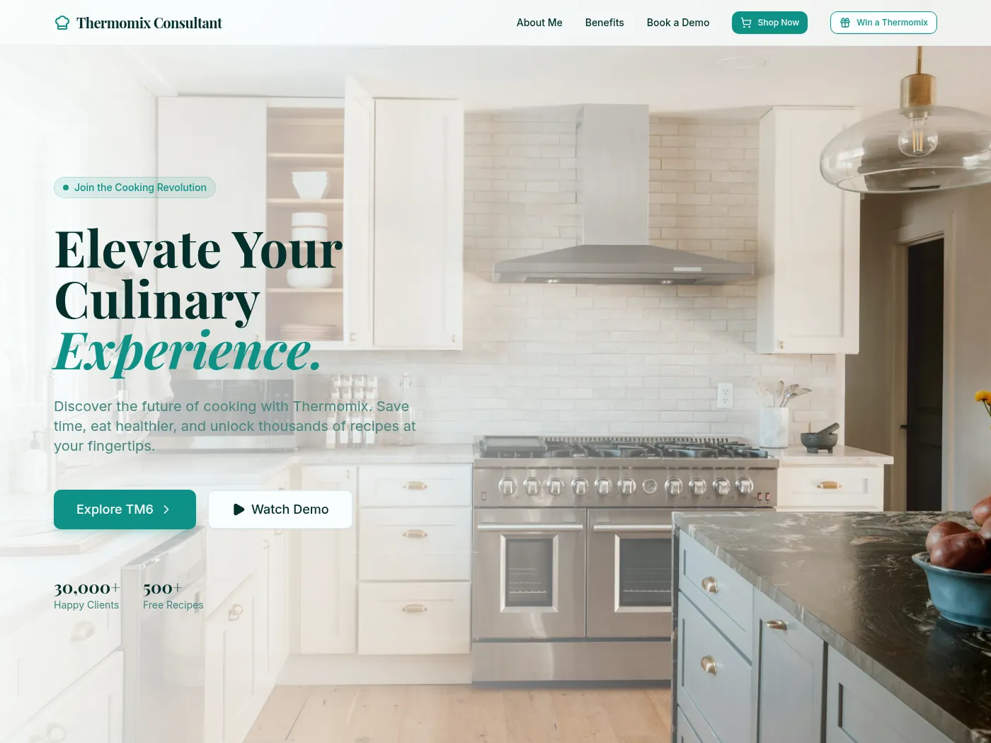 Thermomix Consultant Page