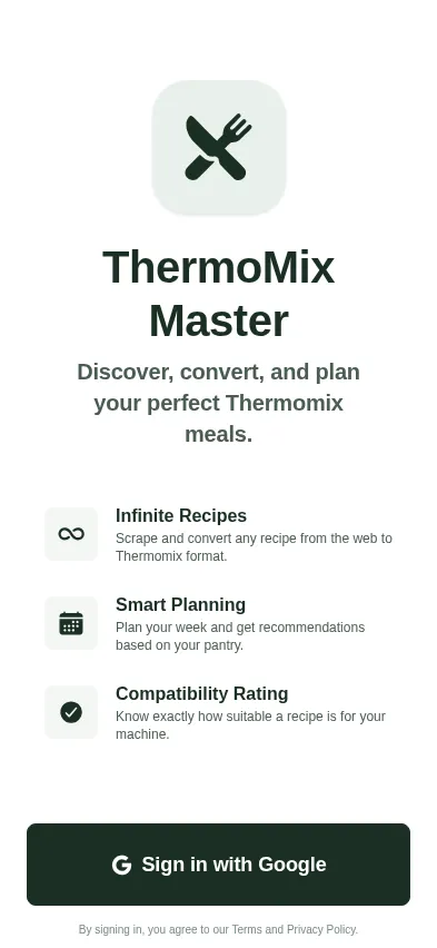 ThermoMix Recipe Master