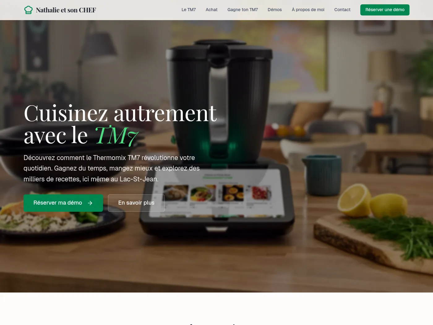 Nathalie Gagné Conseillère Thermomix Saguenay Lac St-Jean
