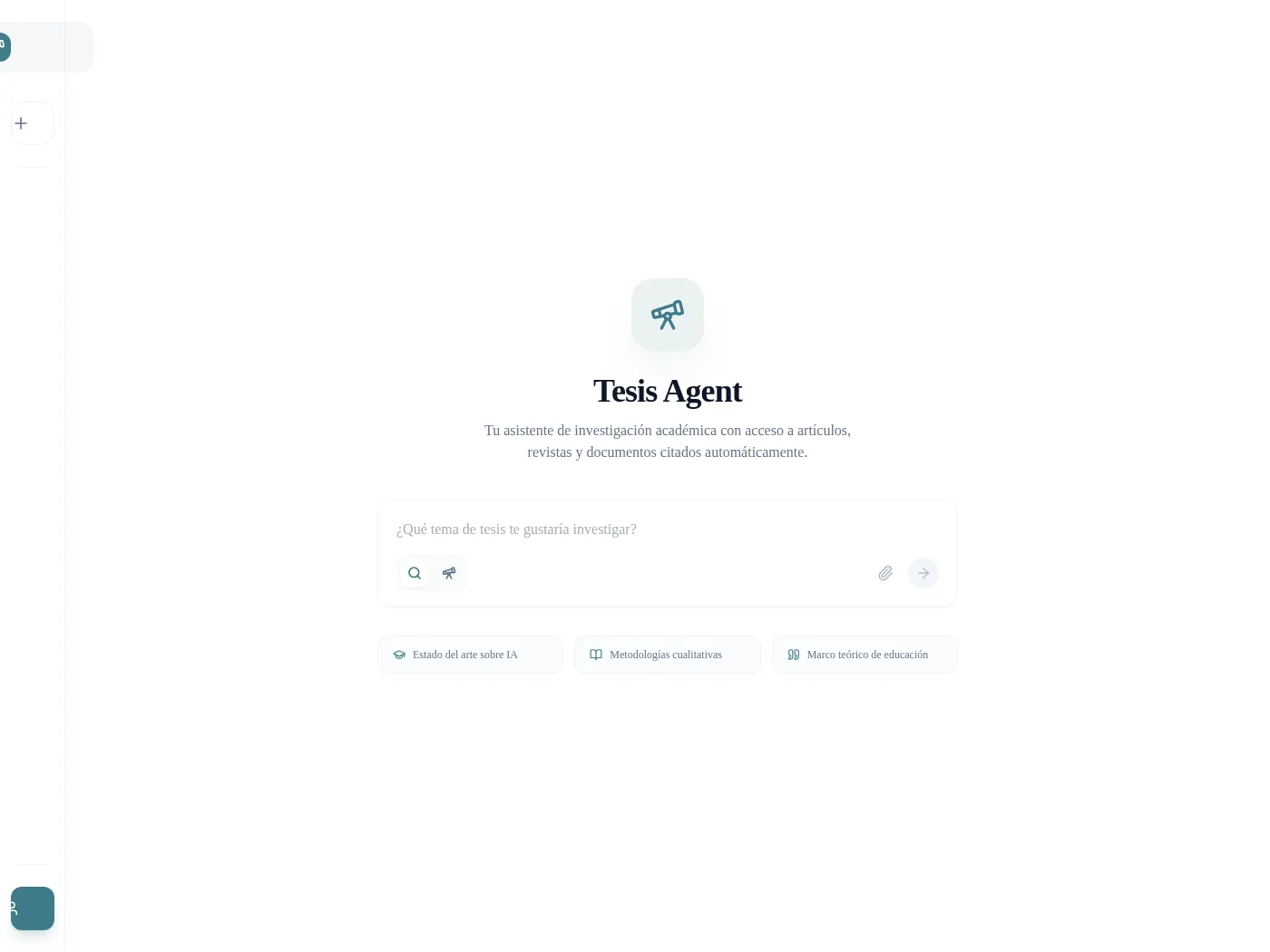 Thesis Research Agent