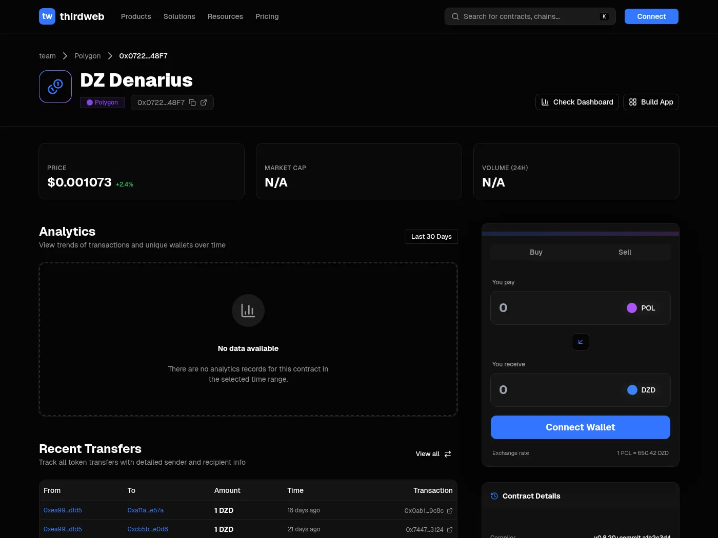 Thirdweb Asset Viewer