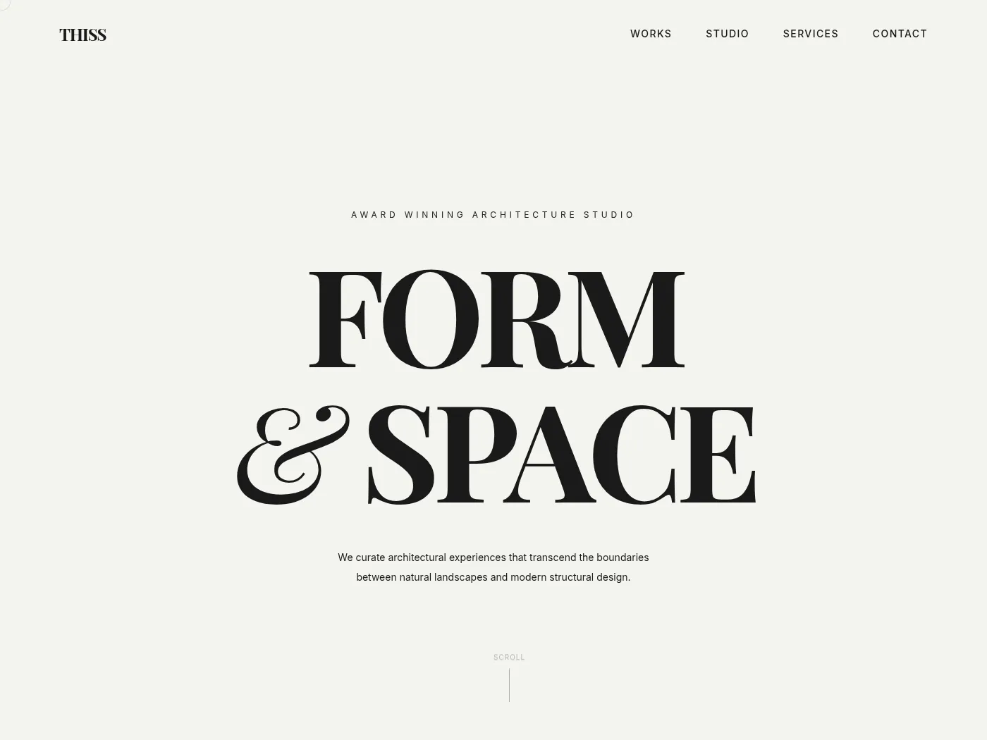 Thiss Style Webpage