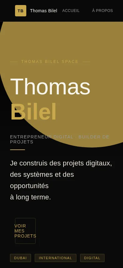 Thomas Bilel Space