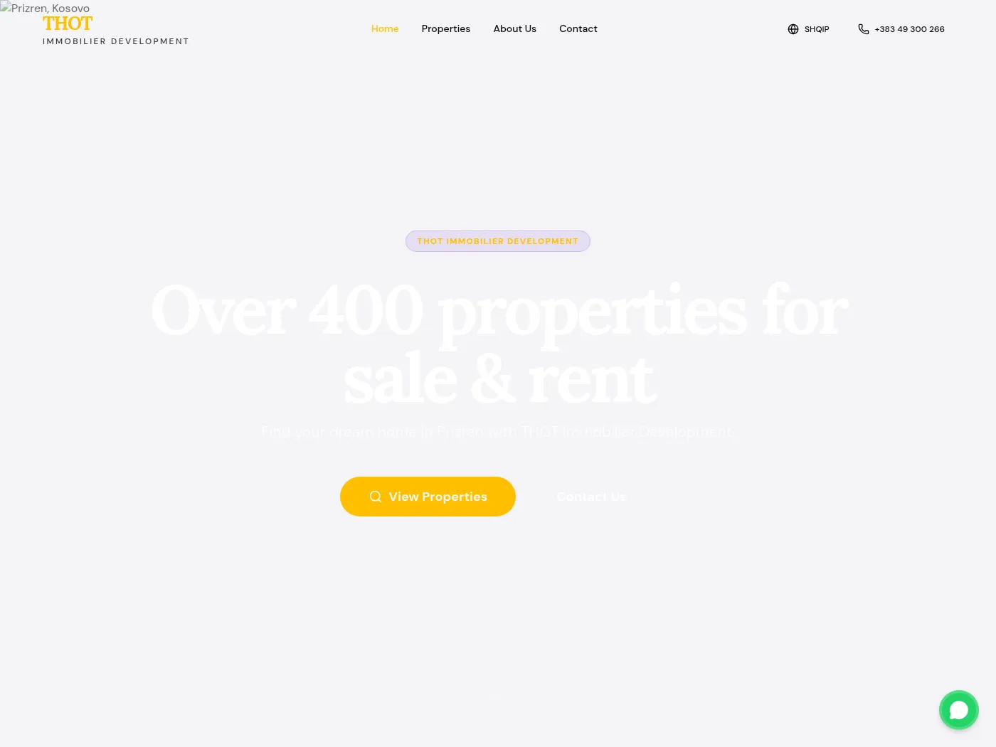 THOT Real Estate Portal