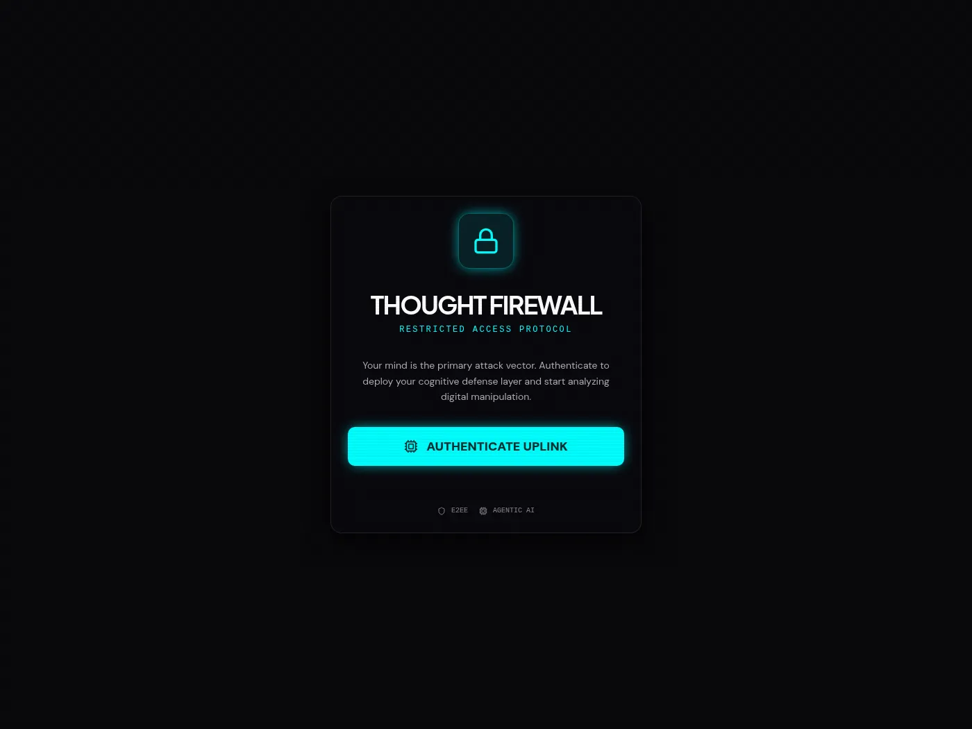 Thought Firewall AI