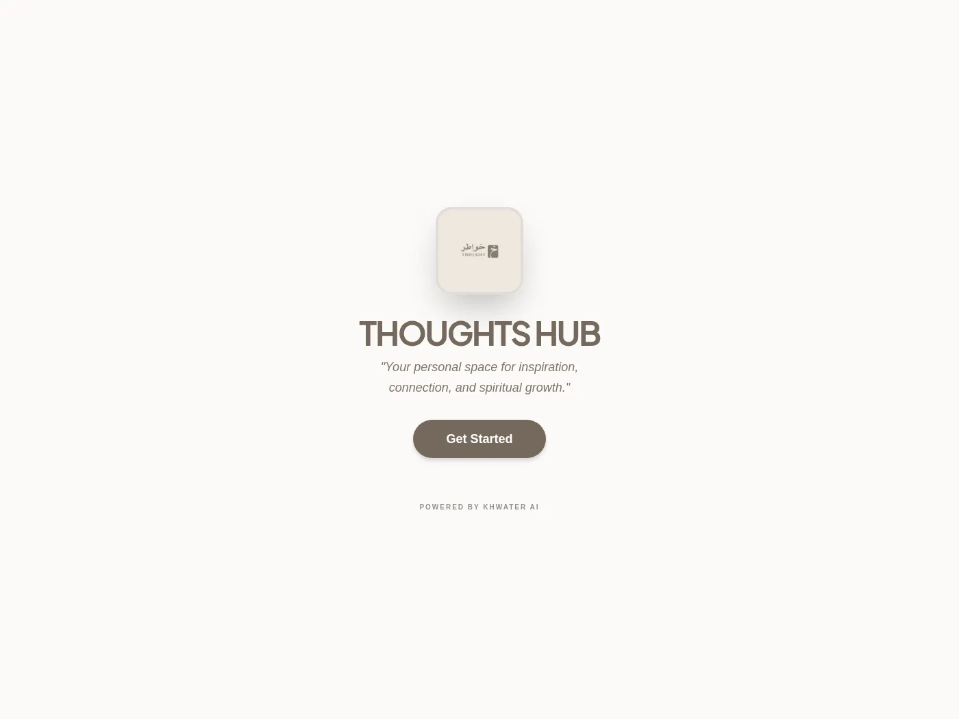 Thoughts AI Hub