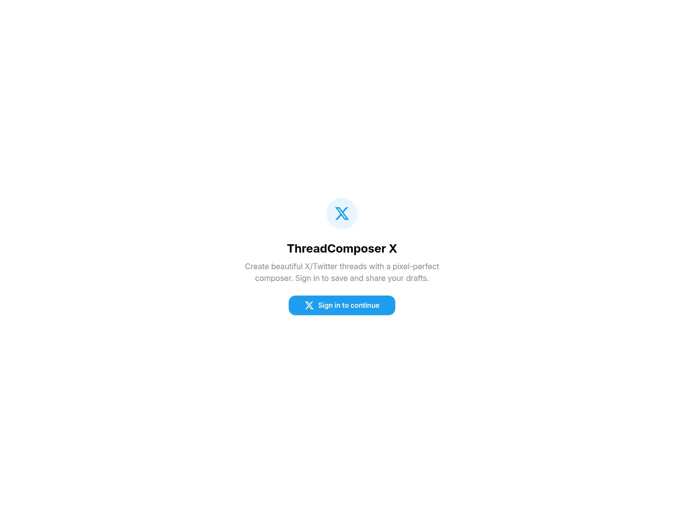 ThreadComposer X