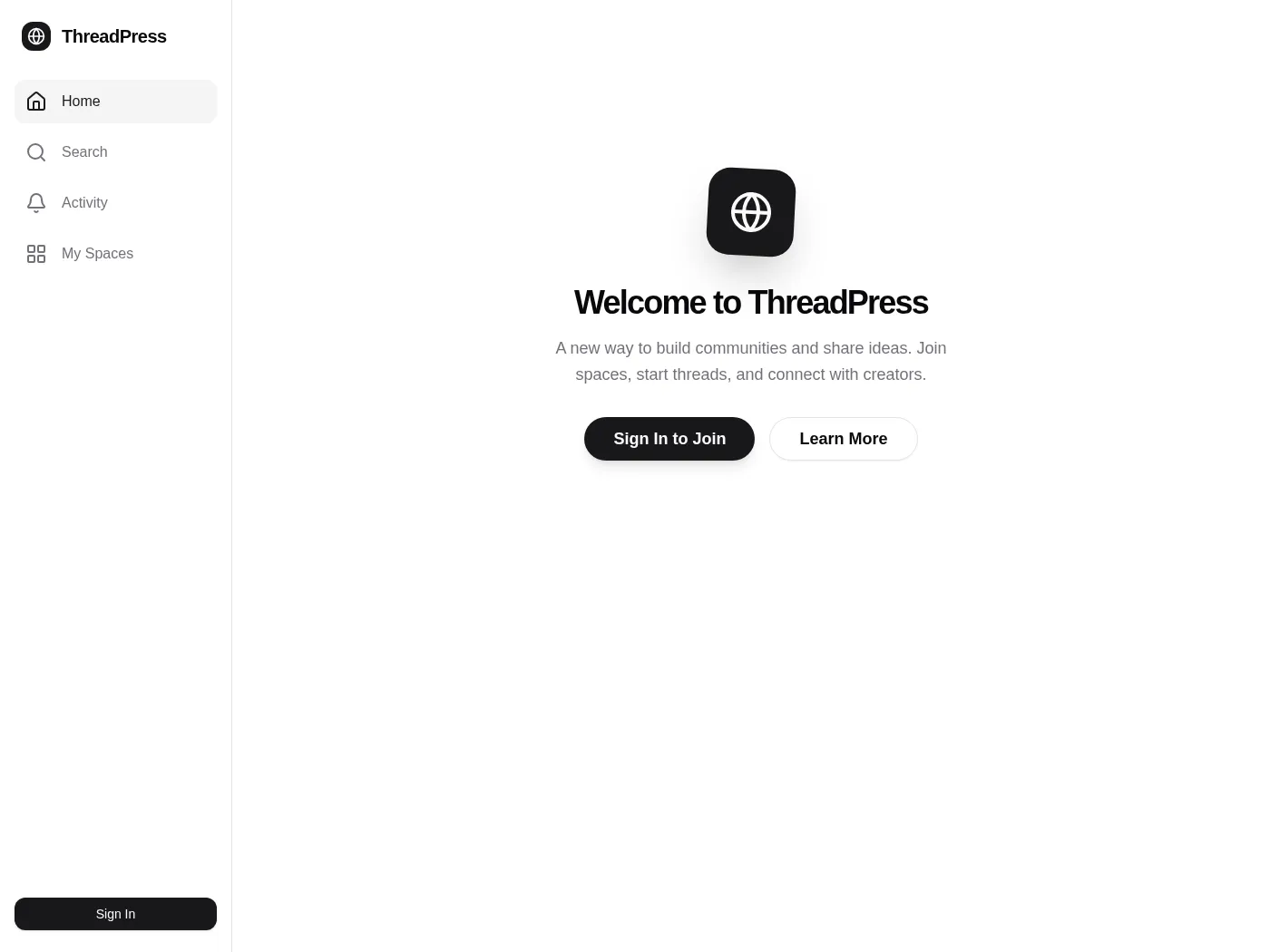 ThreadPress Platform