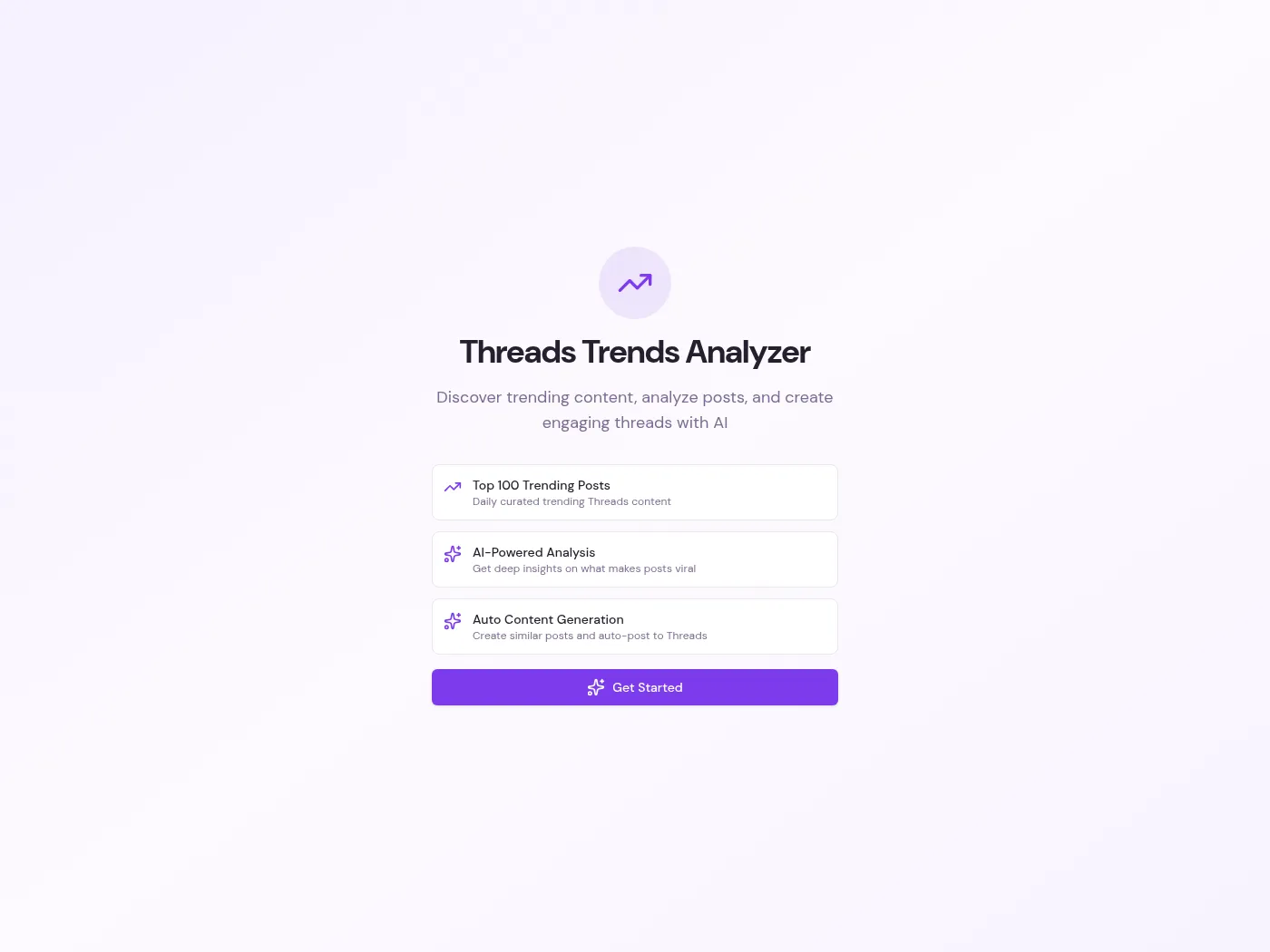 Threads Trends Analyzer