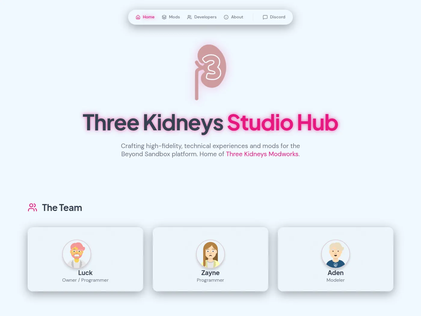 Three Kidneys Studio Hub