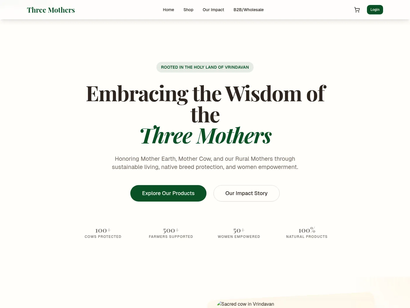 Three Mothers NGO Site