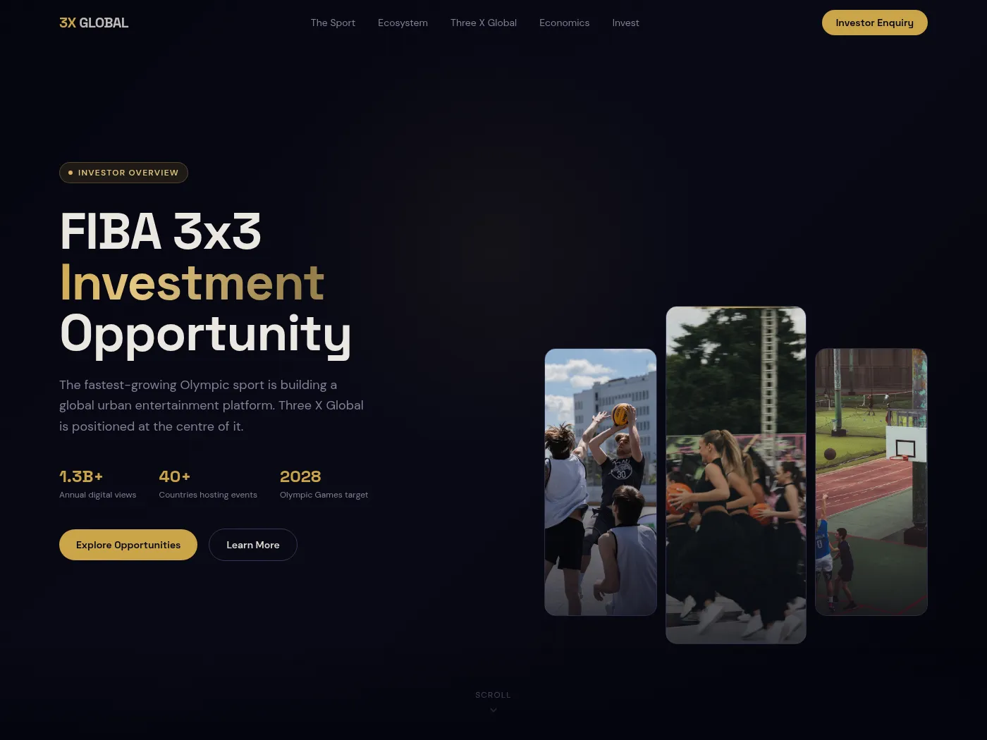 Three X Global Investor Hub