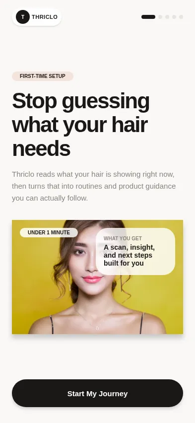 Thriclo AI Hair App