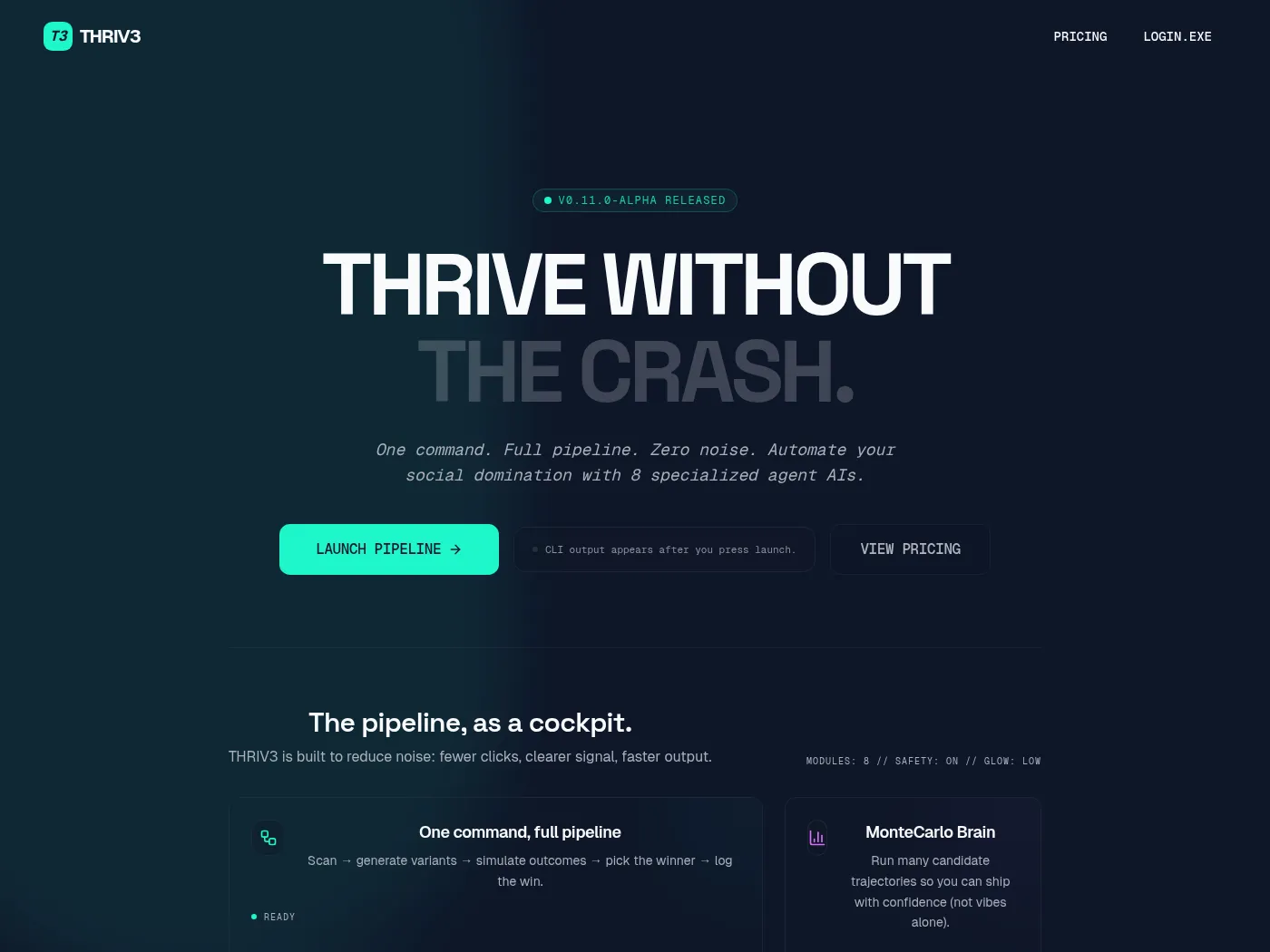 THRIV3 Pipeline Suite