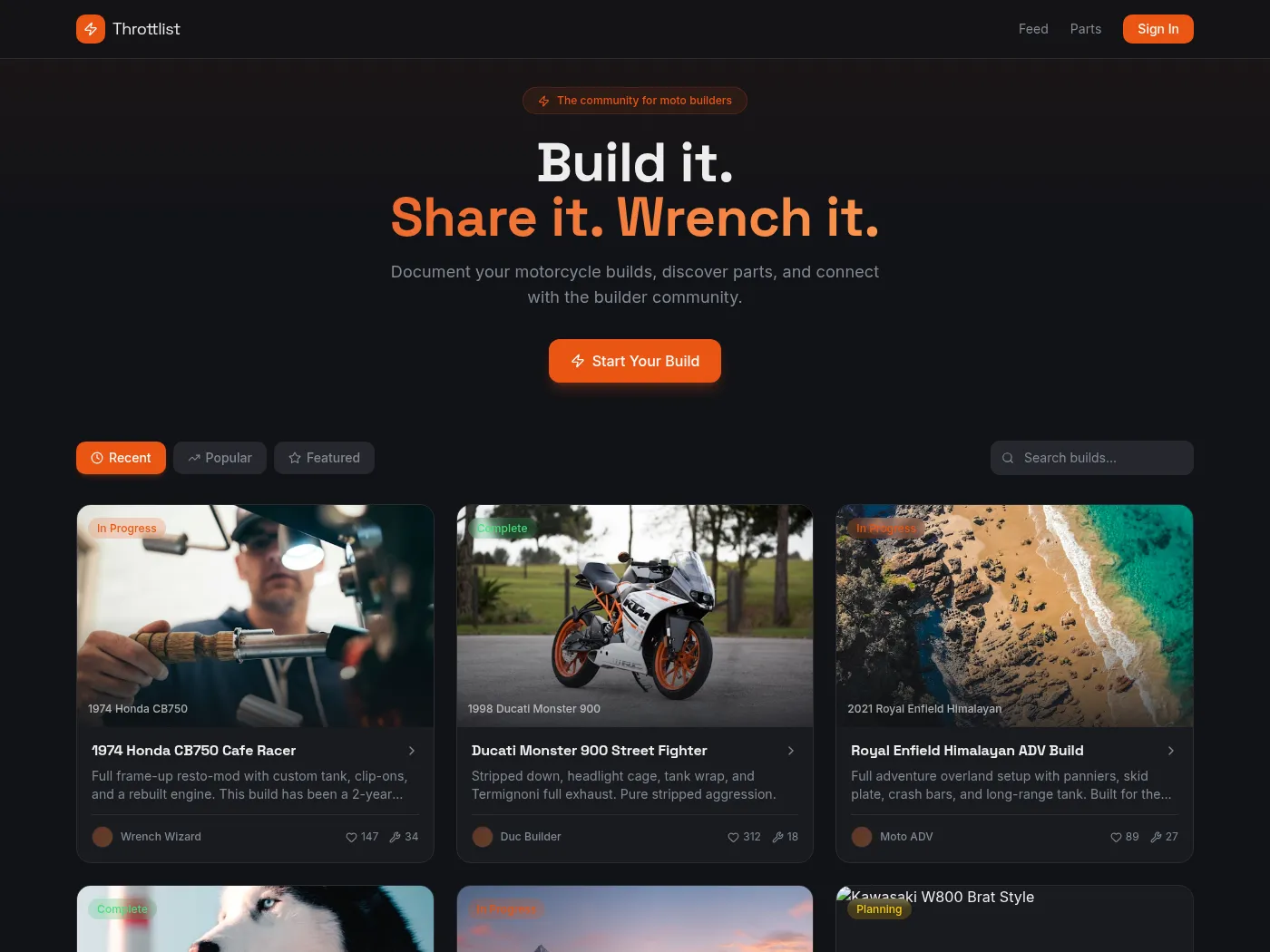 Throttlist Builder Hub