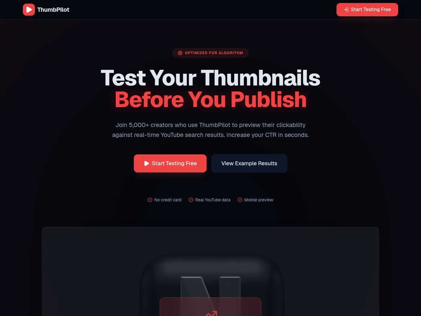 Thumbnail AB Tester